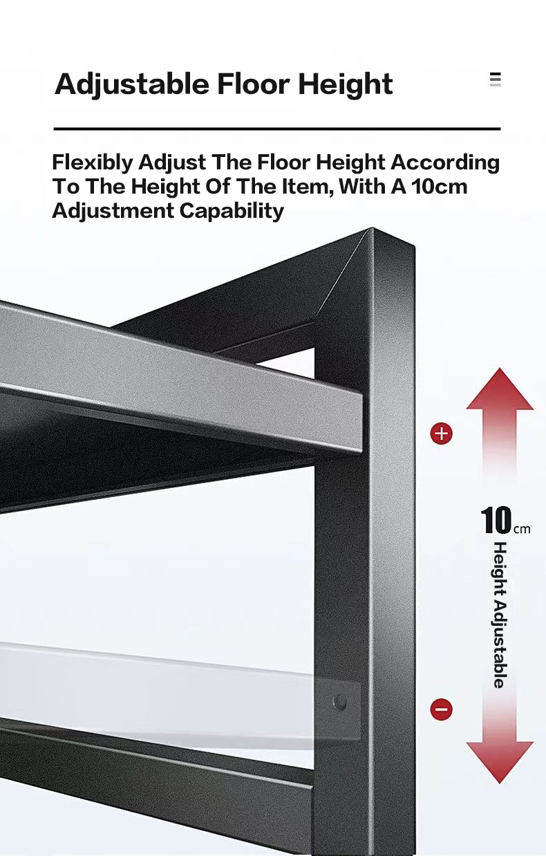 Kitchen Microwave Rack Adjustable Strong Load Bearing Microwave ...