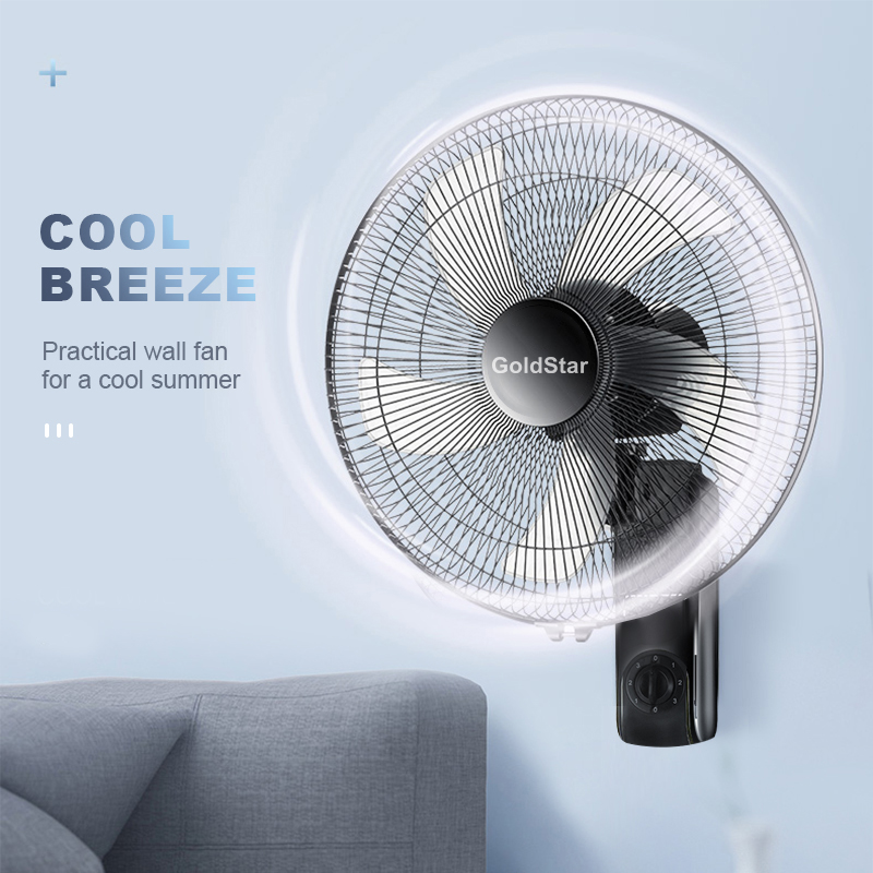 Gold Star 1-2pcs 16 Inch Portable Electric Fan - Stand Fan and Wall Fan ...