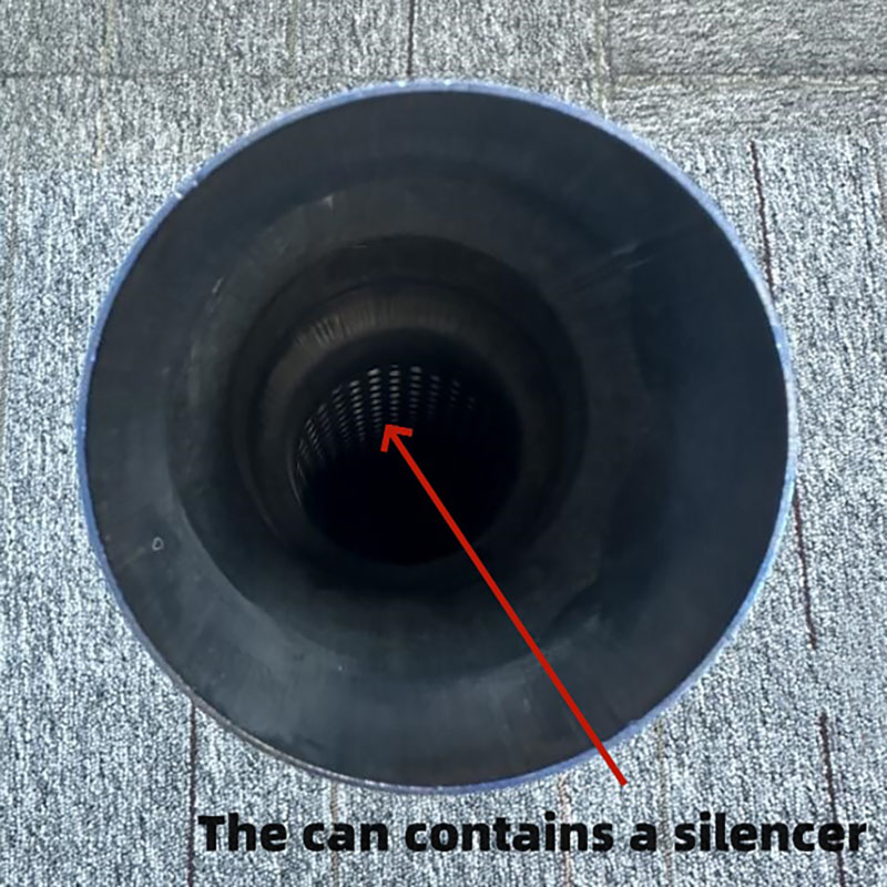 GT68 Universal 38-51mm Motorcycle Exhaust Pipe Locomotives Baked blue ...