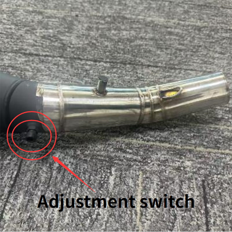 Power Pipe For Sniper 155vva/Sniper150 Adjustable Sound Yamaha Exhaust ...