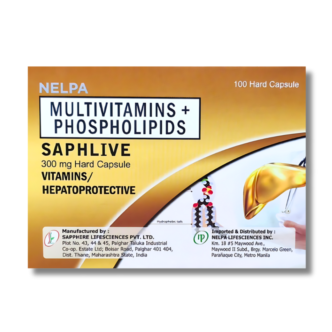 Multivitamins + Phospholipids 300mg - 1 Box (SAPHLIVE, SN-PHOS ...