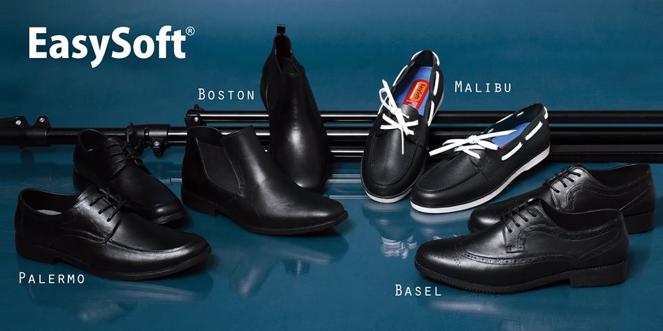 World Balance Easy Soft ARVADA Formal Shoes/Black Shoes for Men | Shopee Philippines