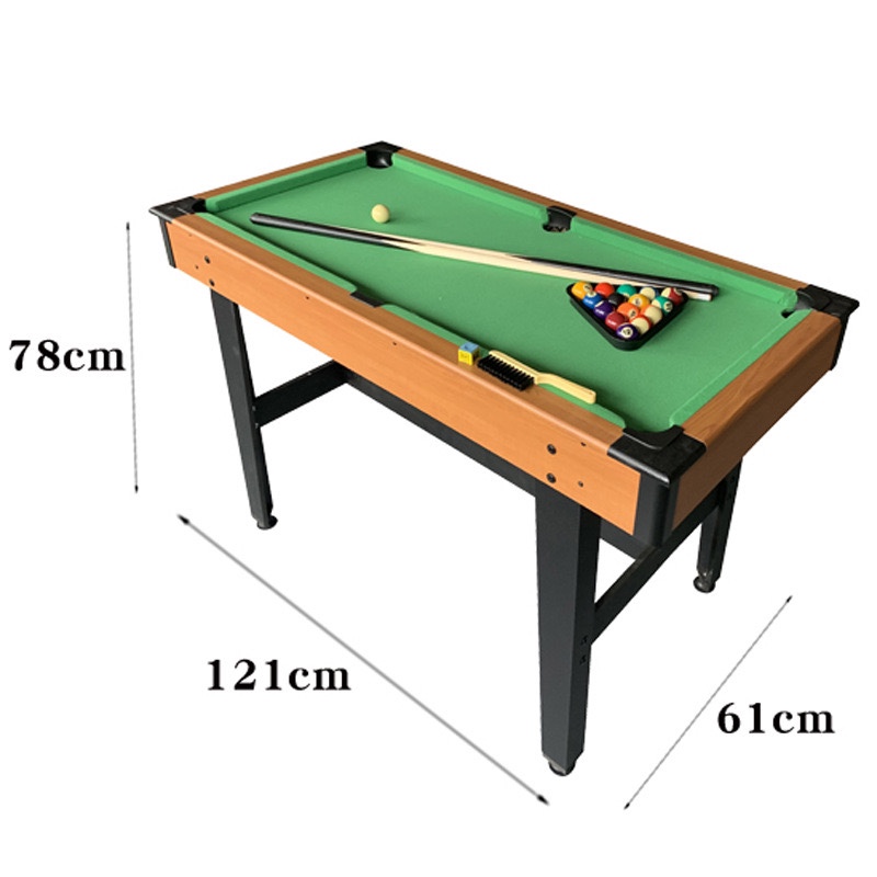 121*69cmMini Billiard Table For Kids Wooden Tabletop Pool Table Set ...