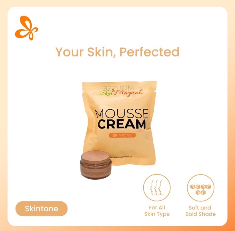 Skin Magical Mousse Cream Pink And Skintone | Shopee Philippines