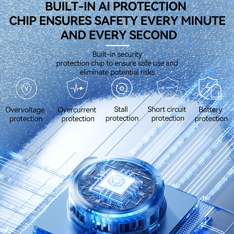 Samsung Turbo Mini Fan 6000mAh Rechargeable Bladeless Quiet Handheld ...