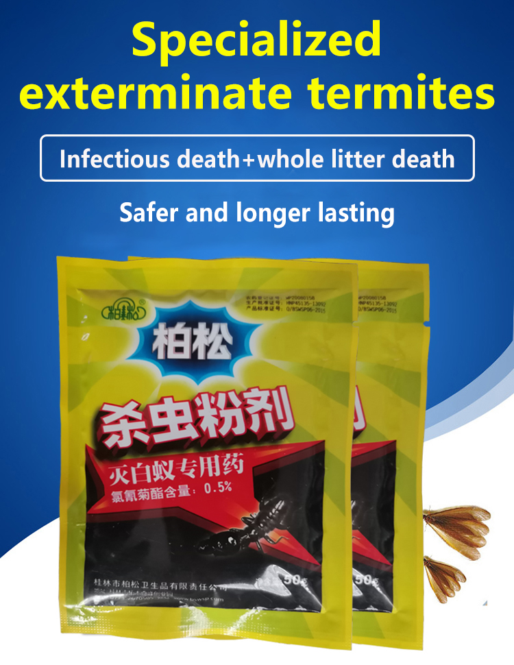 50g Termite Powder Killer – Anay Pest Control Baiting System, Infect ...