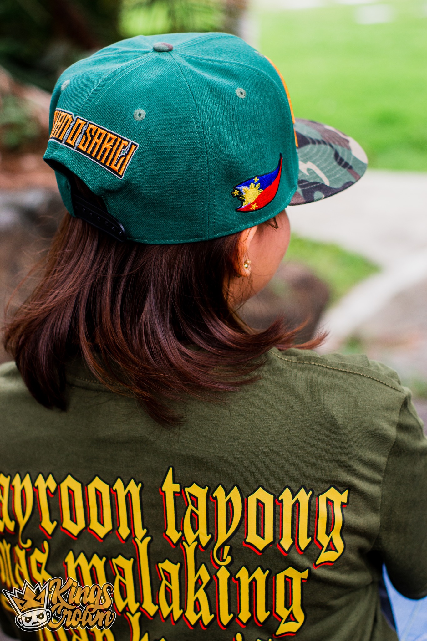 Heneral Luna (Punyeta) Snapback | ₱ 1350 Size by KingsCrown | General Release | Green Camou ...
