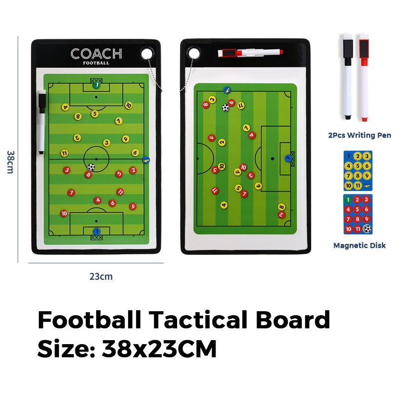 Portable Magnetic Basketball Desktop Tactical Coaching Board With 2pcs ...