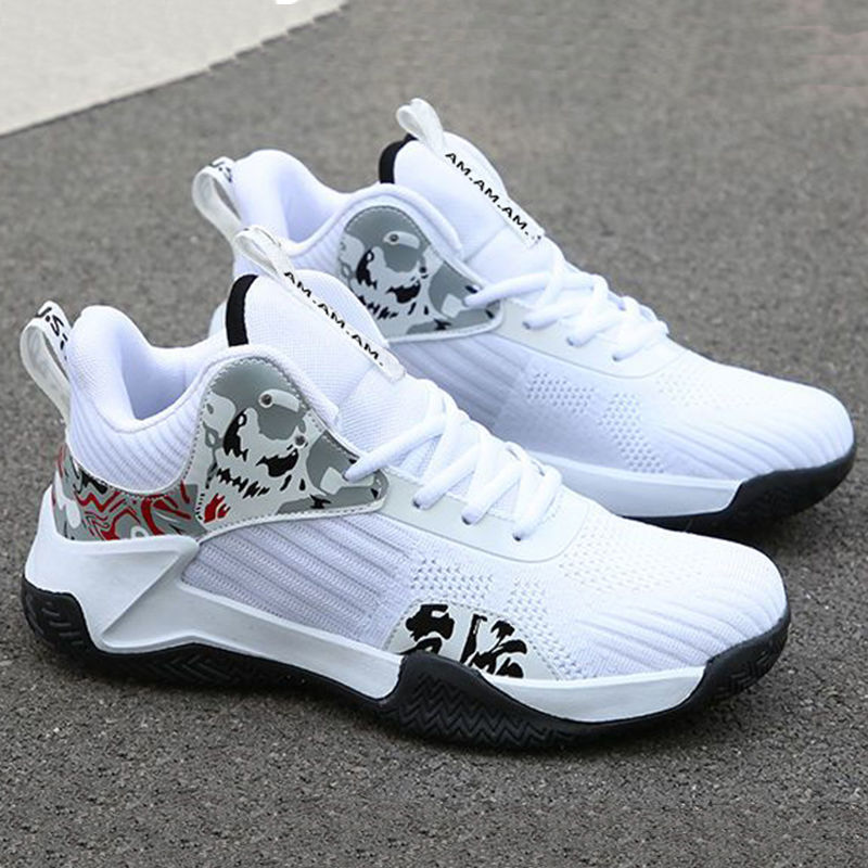 2025 Korean Spike Basketball Shoes for Men High-top Cushioning Mesh ...