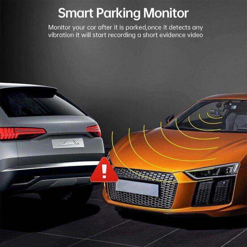 Lenovo Dash Cam For Car Front And Back With Night Vision 3 In 1 Dual ...