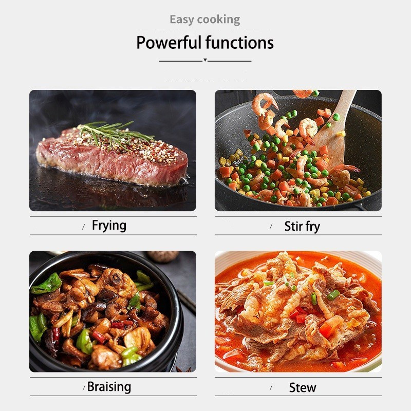 Double Burner Gas Stove Heavy Duty Stove Kitchen Appliance With Cover 2 ...