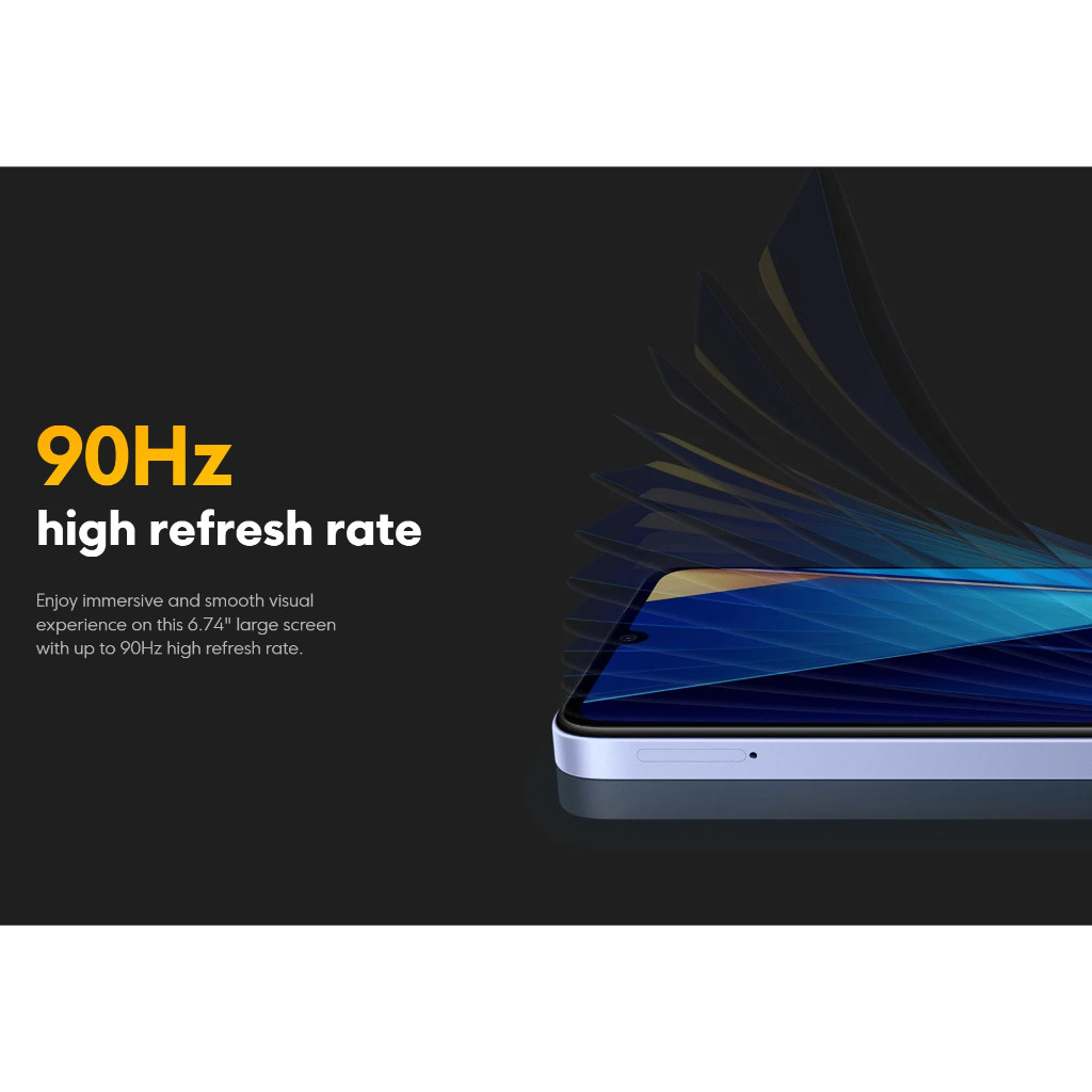 C65 Smart Phone 8GB+256GB 50MP AI Triple Camera Smooth 6.74"90Hz Display Massive Global ...