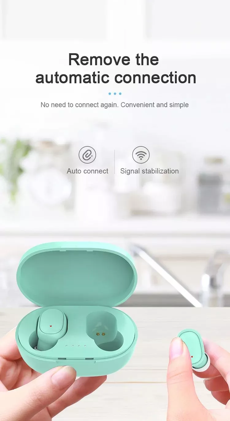 Original A6S TWS Headset Wireless Earphones Bluetooth Headphones Sport ...