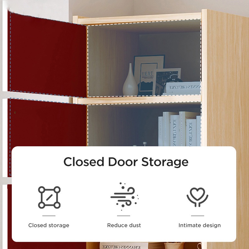 4/5/6Floor European locker Living room Modern display cabinet Bedroom ...