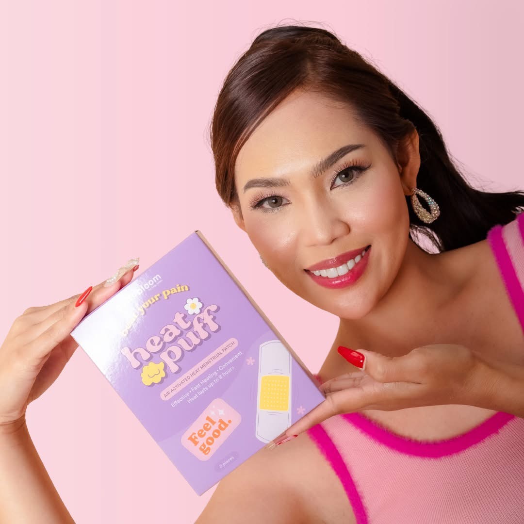 PUFF AND BLOOM Heat Puff - Air Activated Heat Menstrual Patch 5 pcs per ...