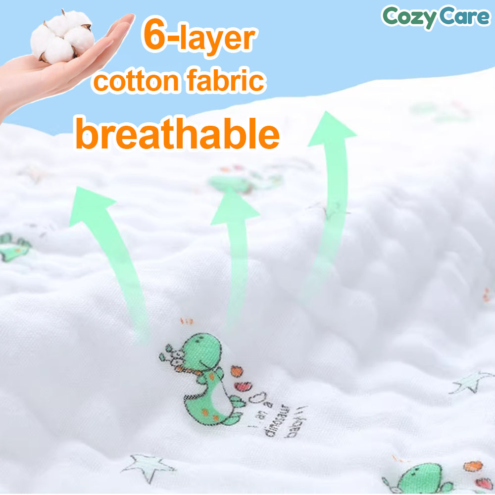 Cotton Towel for Kid Muslin Towel forBaby Antibacterial Bimpo Face ...