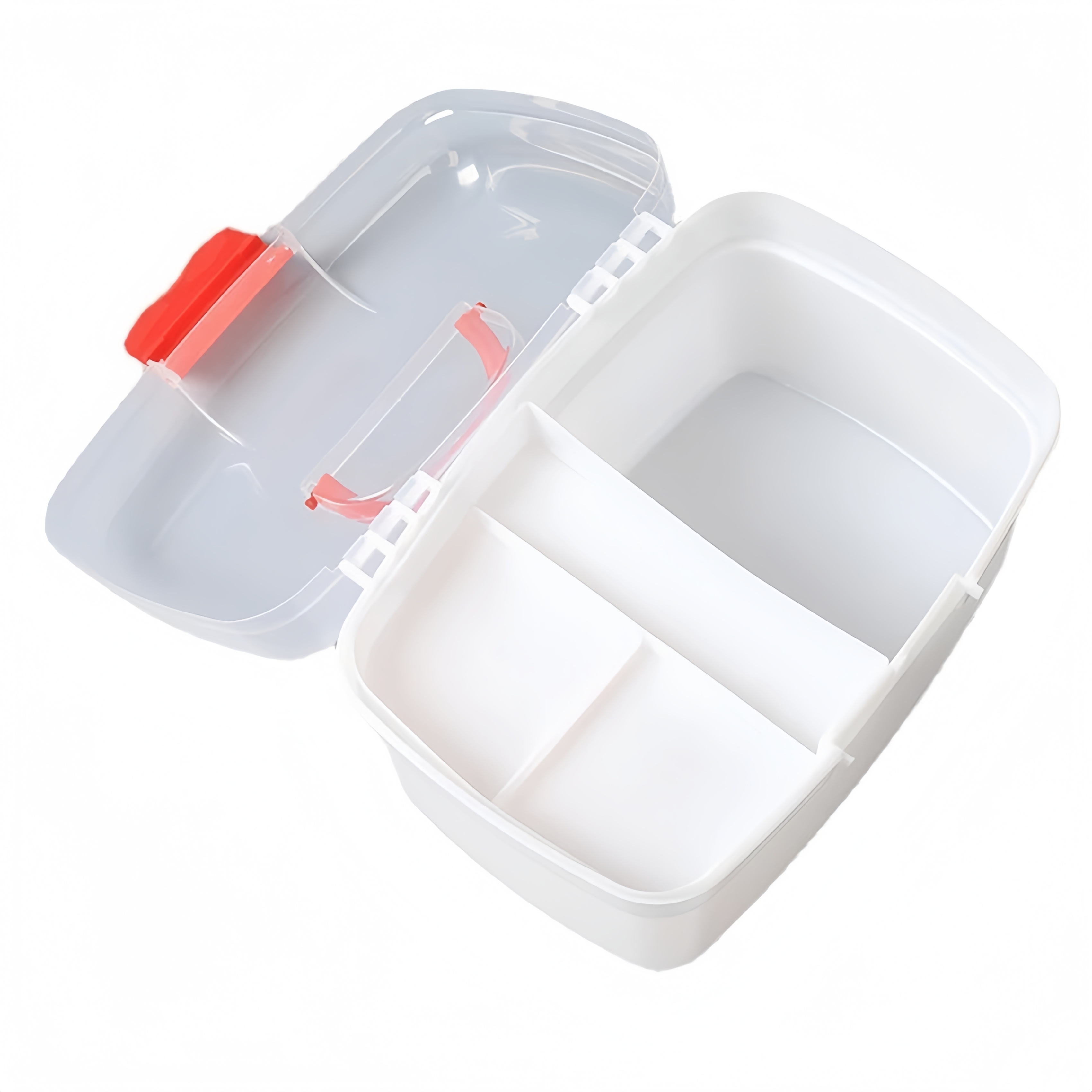 ROMART First Aid Kit Medical Storage Containers Medicine organizer Box ...