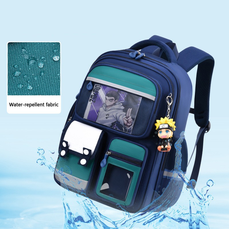 2025 New School Backpack for kids Spine Protection Load Reduction ...