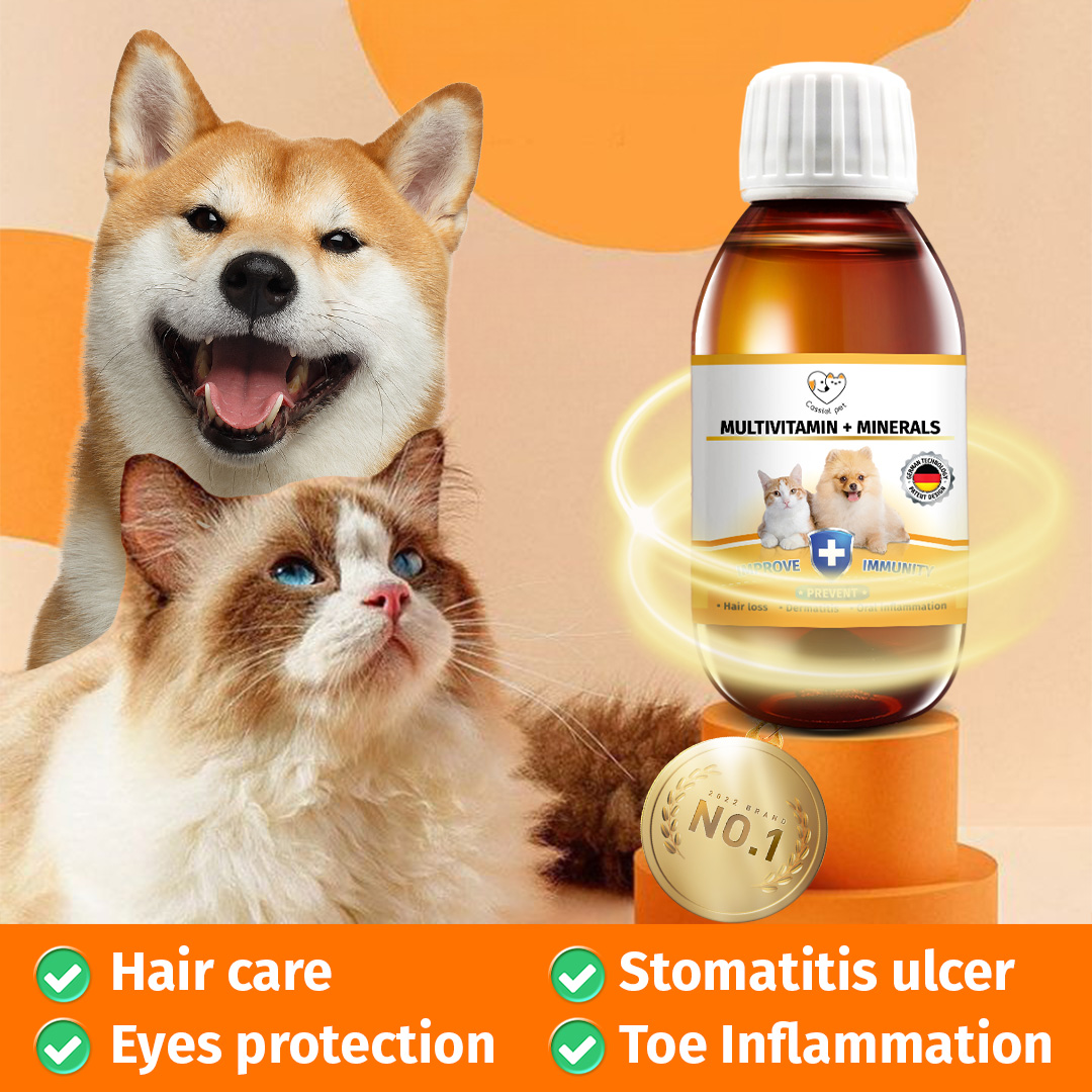 Cassiel Pet Multivitamins Supplement To Appetite Booster, Vitamins, Pet ...