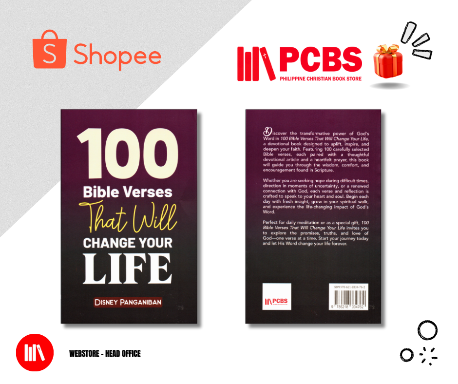 PCBS 100 Bible Verses That Will Change Your Life by Disney Panganiban ...