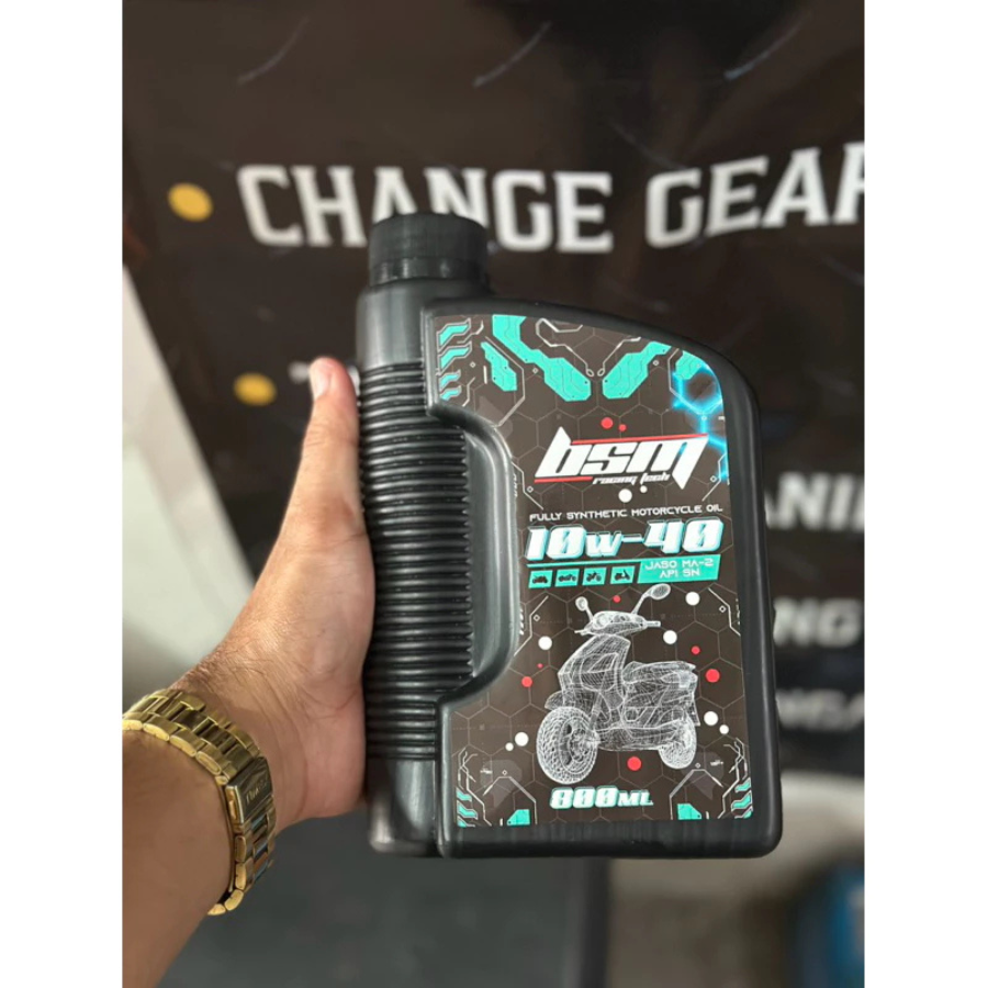 BSM Engine Oil Fully Synthetic 800ml and 1L | Shopee Philippines