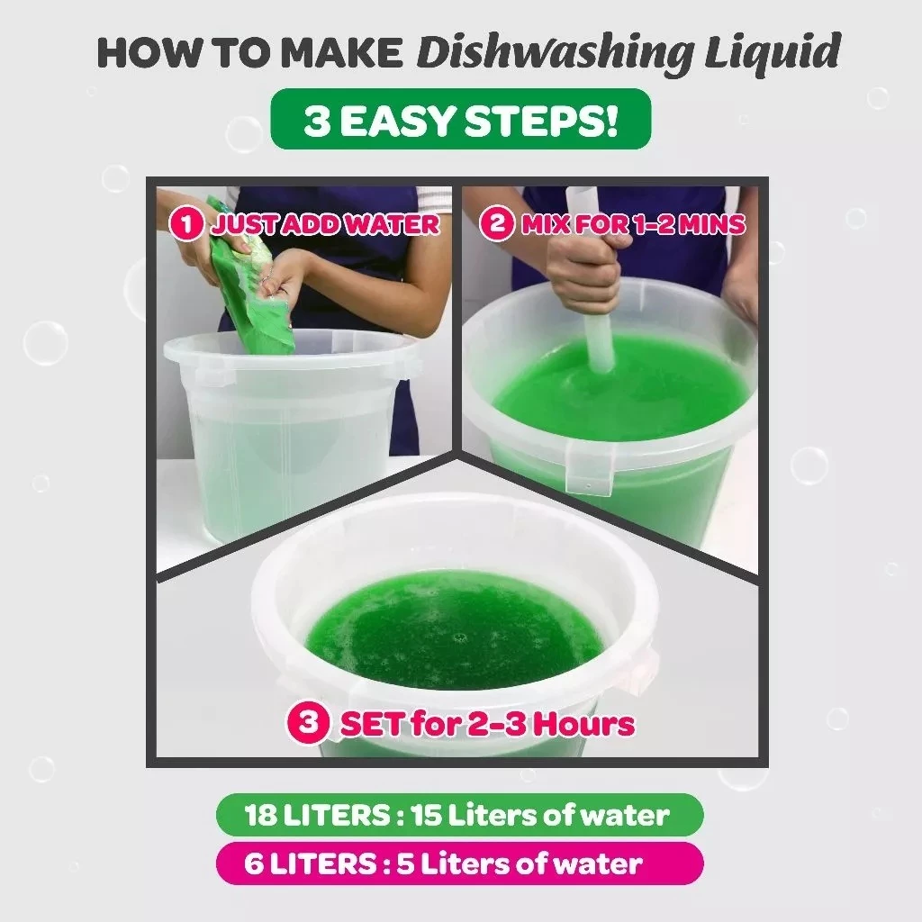 CBLUE DIY Detergent Liquid Kit 2L/4L/6L/10L Easy Mix Formula Readymix ...