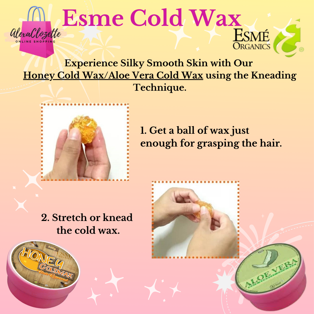 Esme Organic Honey Sugar Hair Removal Cold Wax | Shopee Philippines