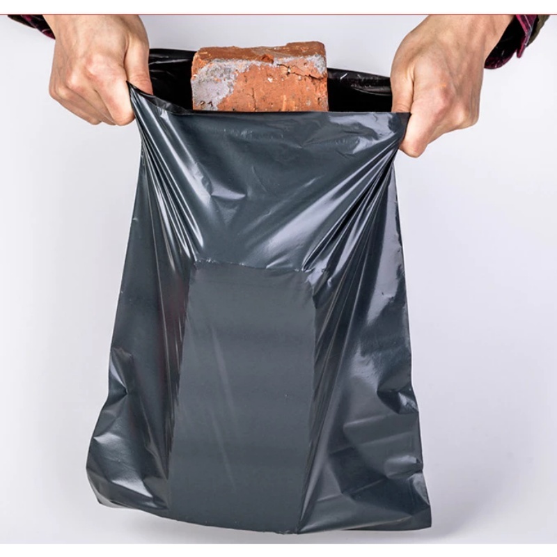 100pcs Black Courier Pouch Plain Pouch Thickened Express Envelope ...