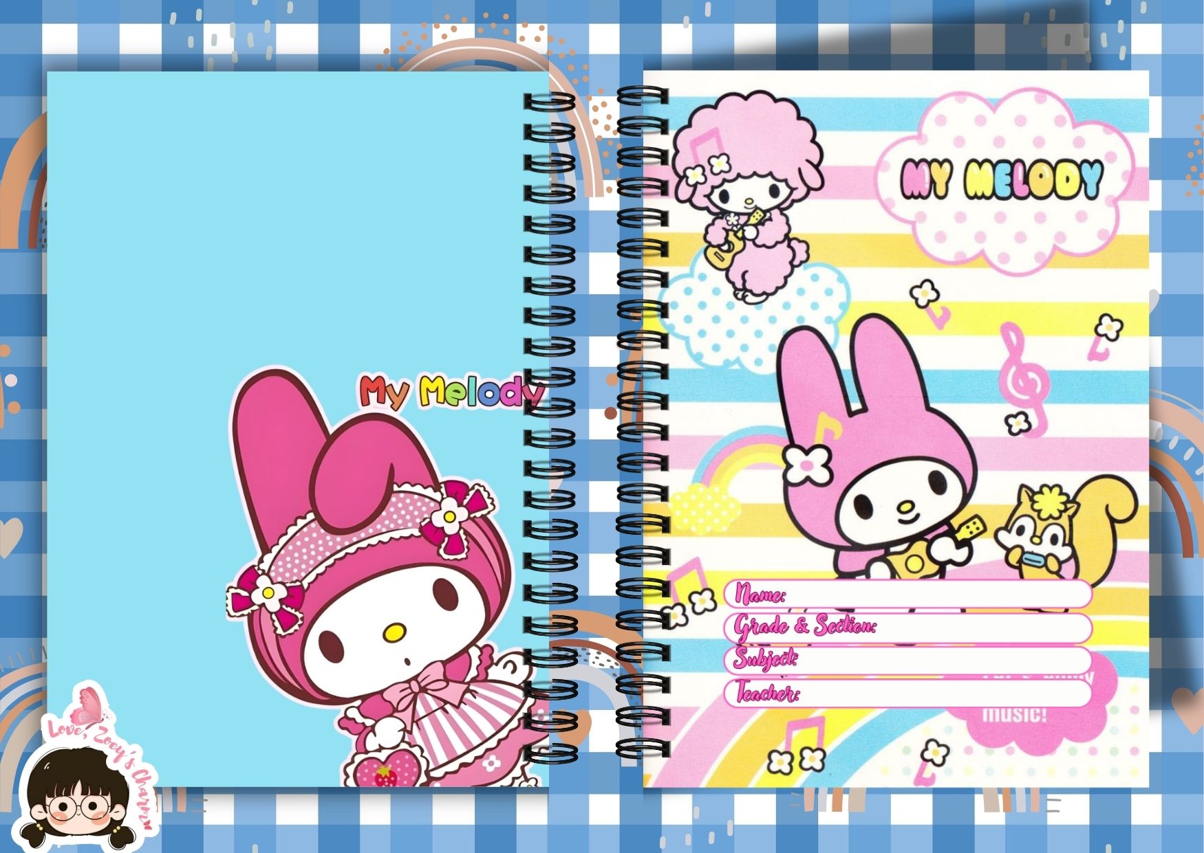 MY MELODY NOTEBOOK DOUBLE LOOP WIRE | Shopee Philippines