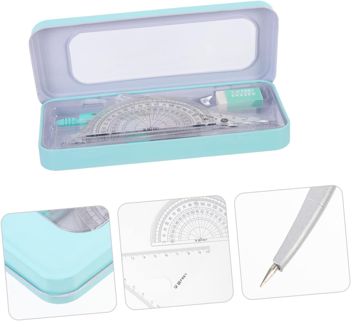 7pcs/set Geometry Compasses Exam Drawing Math Engineering Drawing ...