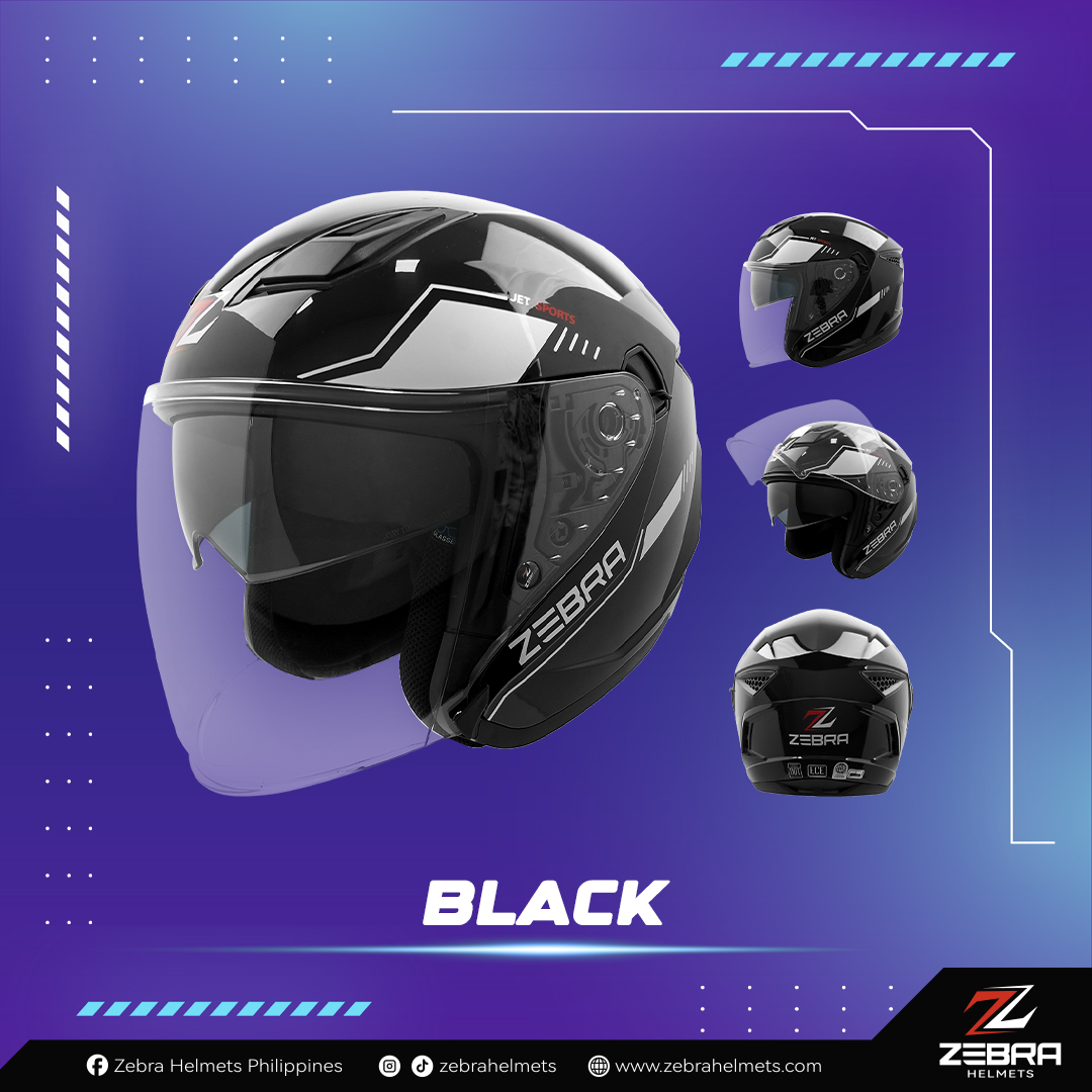 ZEBRA YM-829 Half Face Helmet For Motorcycle Dual Visor Helmet Women ...