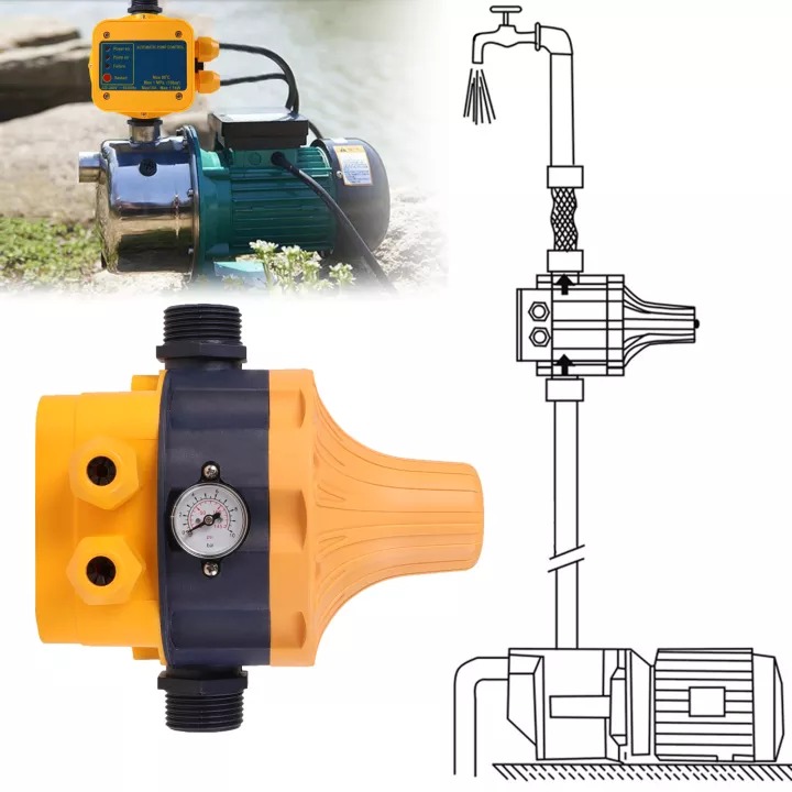 220V Automatic Pressure Controller Intelligent Water Pump Pressure ...