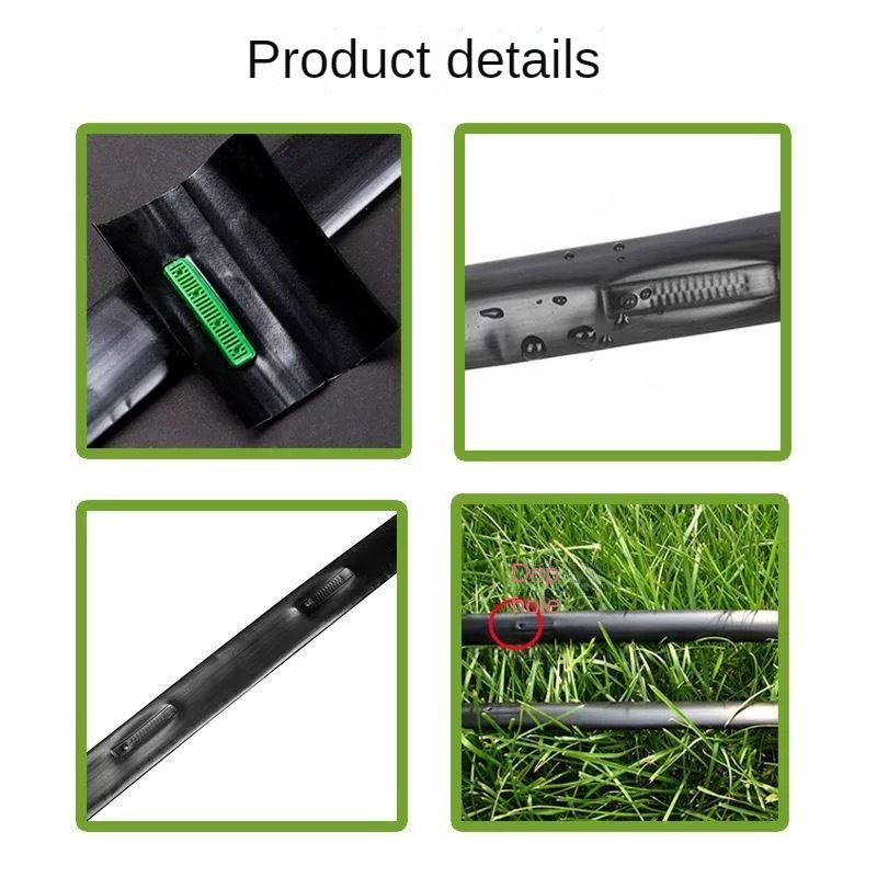 500/1000m soaking hose drip irrigation hose with 16mm 20/30/40CM ...