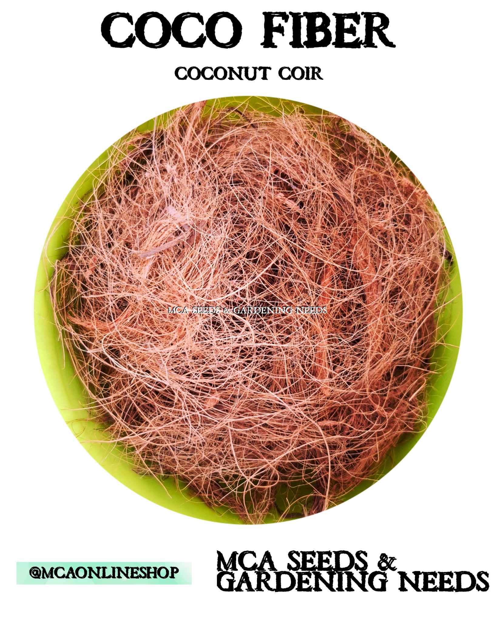 Pure Coco Fiber Coconut Coir Sustainable Gardening Needs | Shopee ...