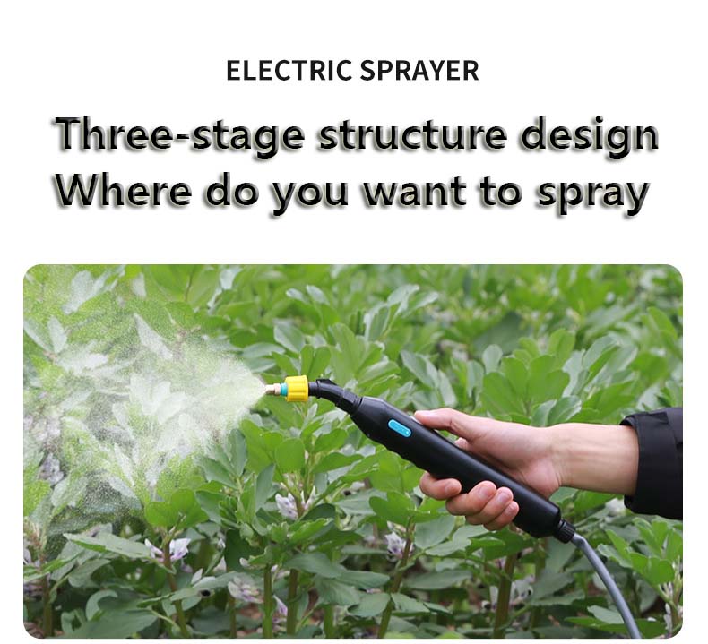 5L Electric Sprayer Garden Automatic Atomization USB Rechargeable Plant ...