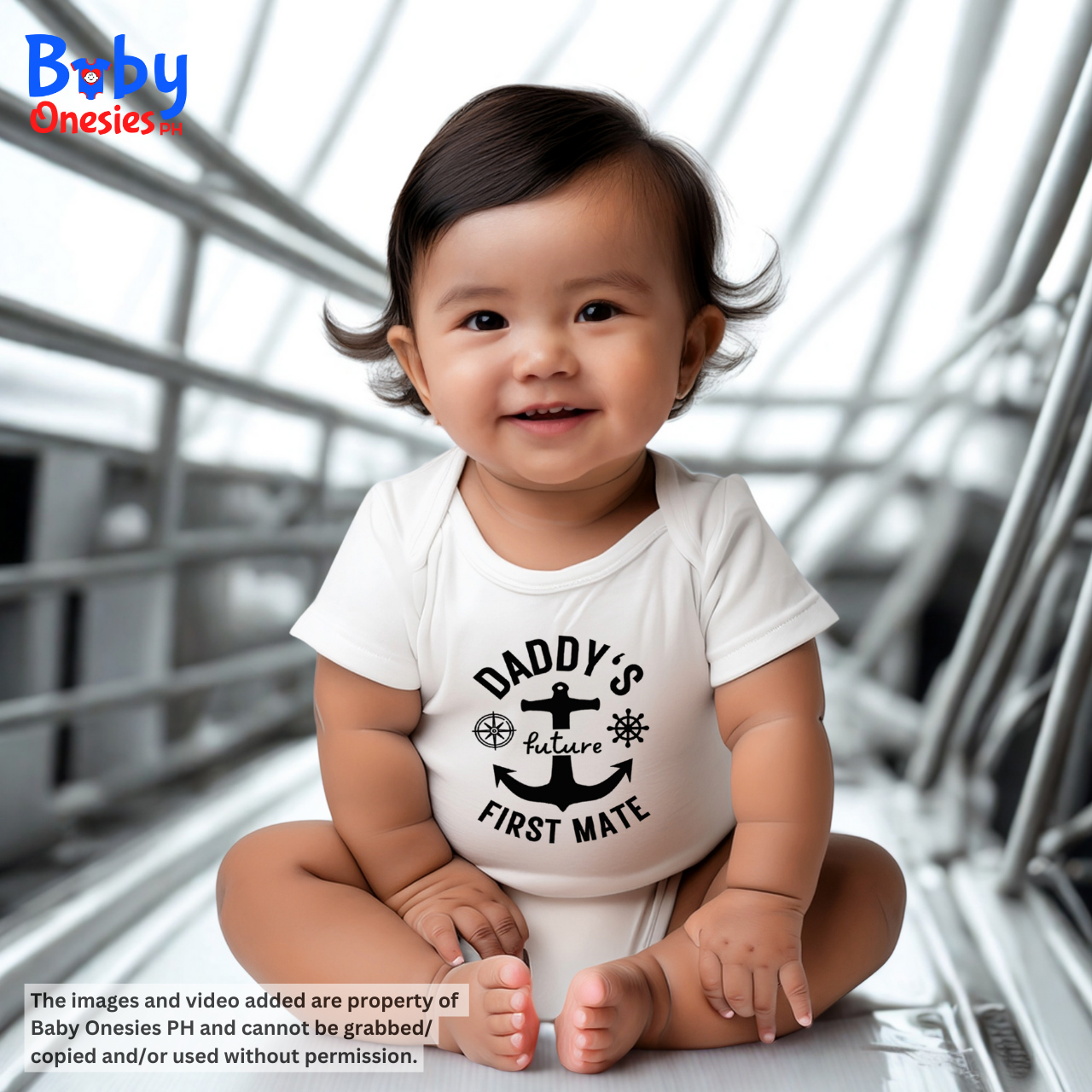 Baby Onesies PH Future First Mate Baby Onesie Seaman Sailor Nautical ...