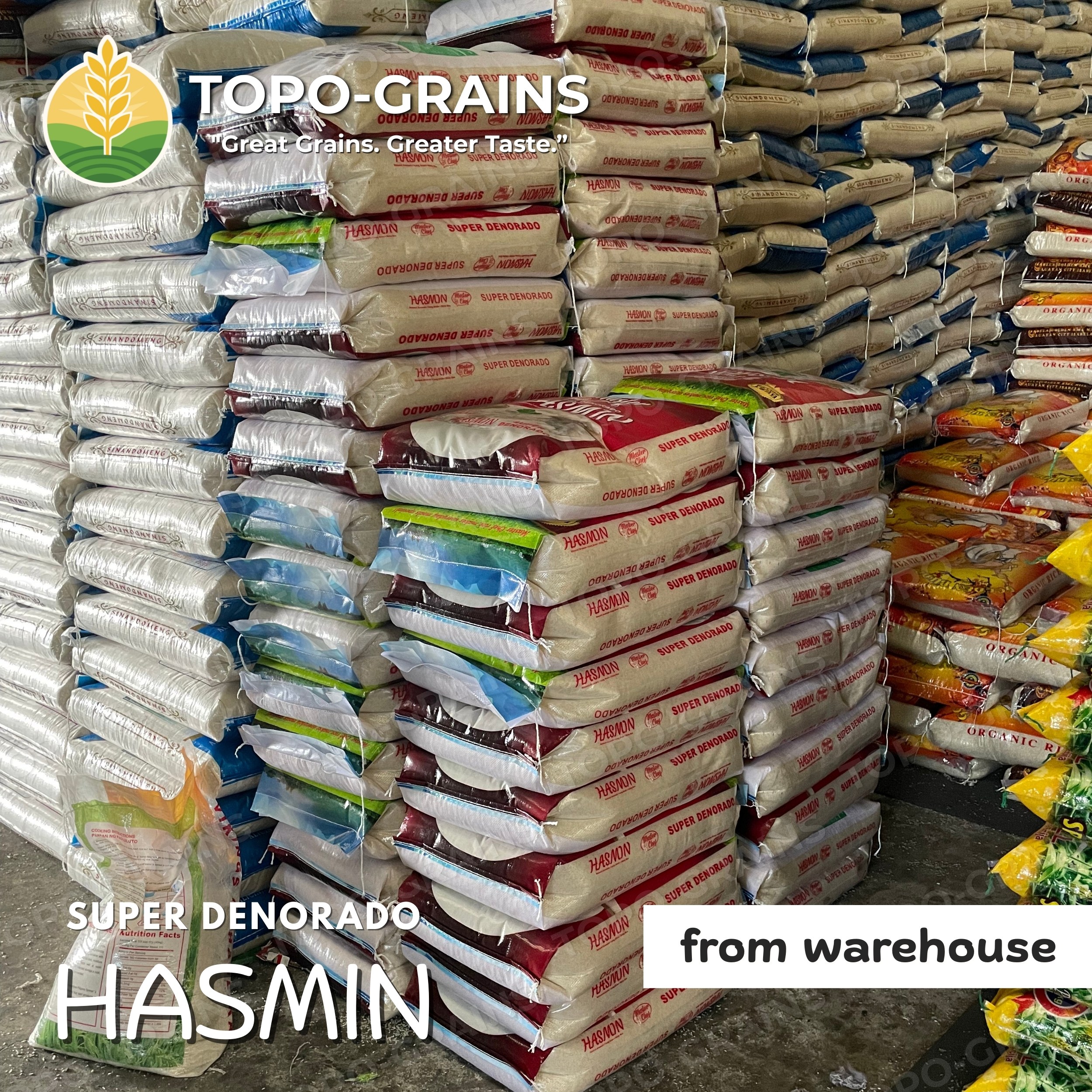 Aromatic Super Denorado Hasmin 25kg Bigas Rice Sack - Malagkit ...