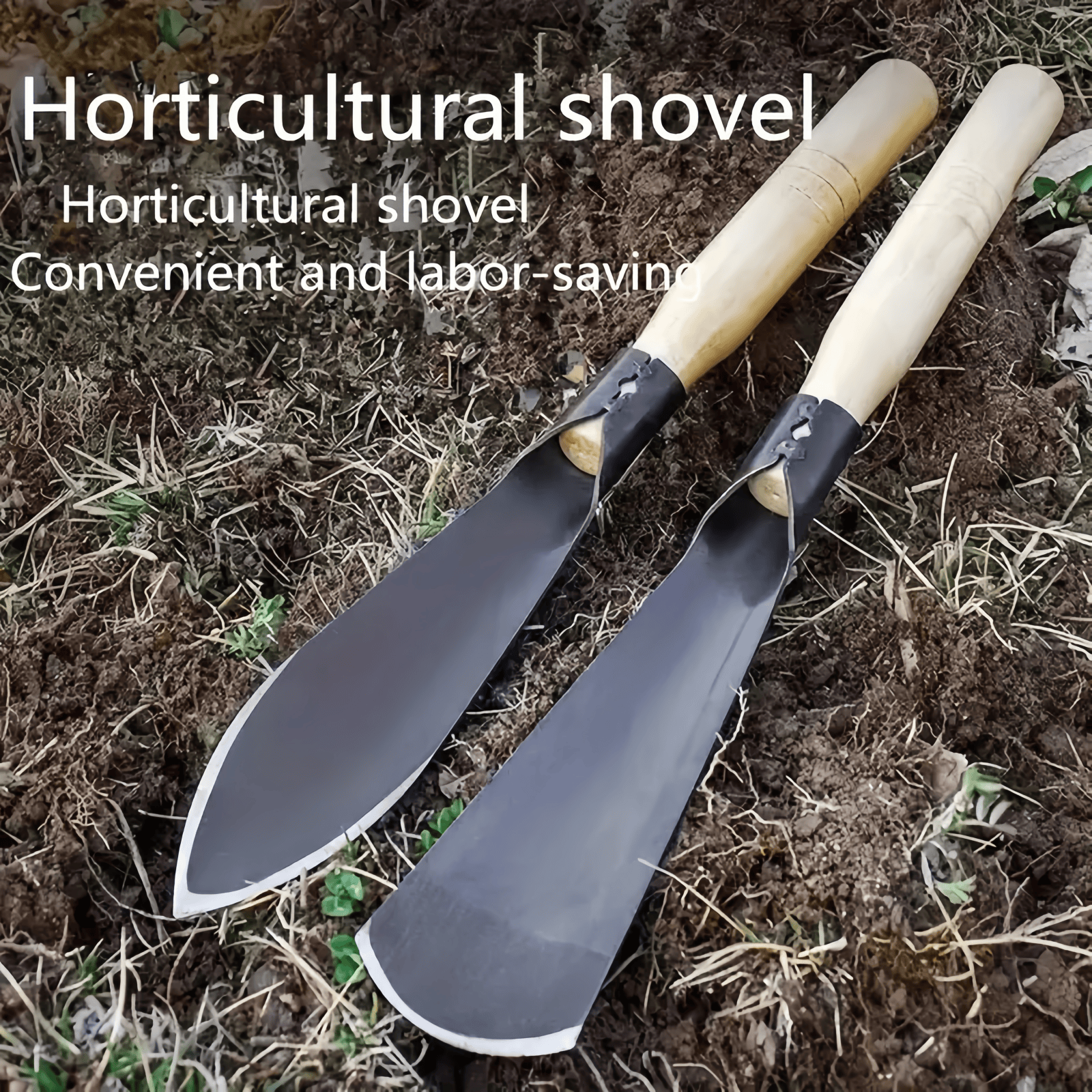 1pcs Metal Garden Shovels - Hand Horticultural Tools for Digging ...