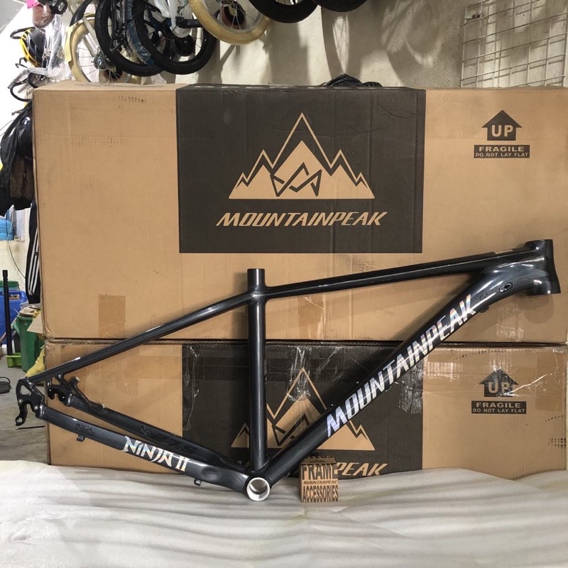 Mountainpeak Ninja II 27.5 Frame Plus Headparts and Clamp for Seatpost ...