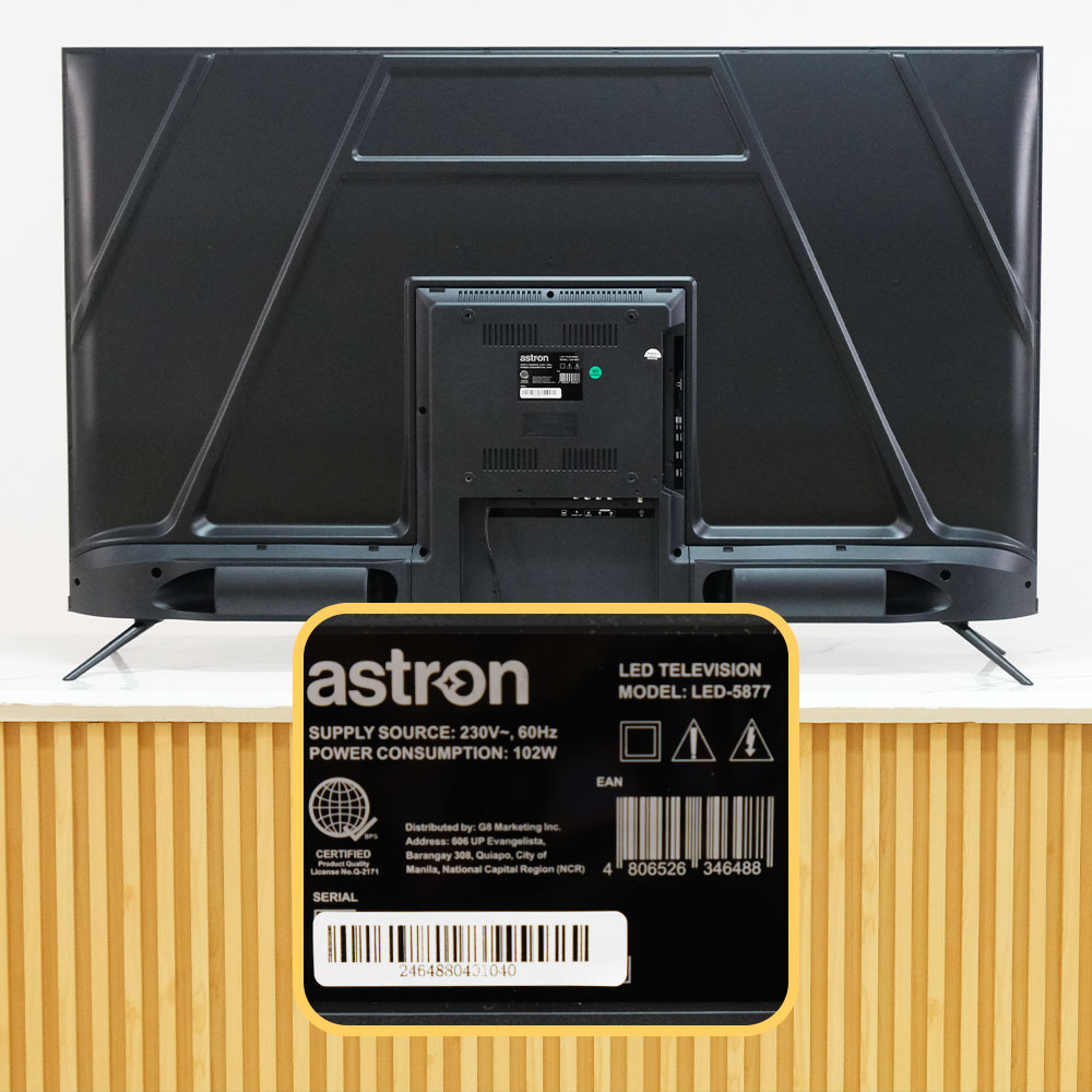 Astron LED5877 55 Inch Smart TV - 4K Ultra HD | Netflix & Youtube ...