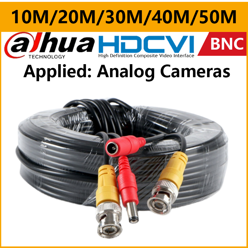 (IN STOCK)CCTV CABLE 10M/20M/30M/40M BNC RG59 Video Power Siamese Cable ...