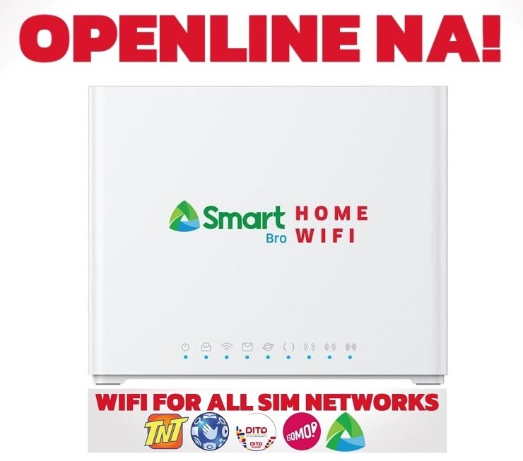 OPENLINE Smart Bro Prepaid Home WiFi LTE-Advanced (Boosteven R291) | Shopee Philippines