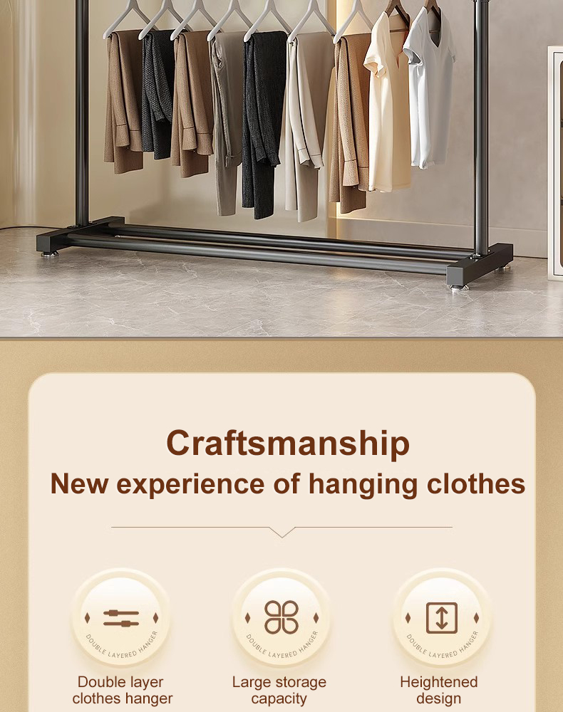 Double Layer Clothes Rack Sampayan Stainless Drying Rack Indoor Outdoor ...