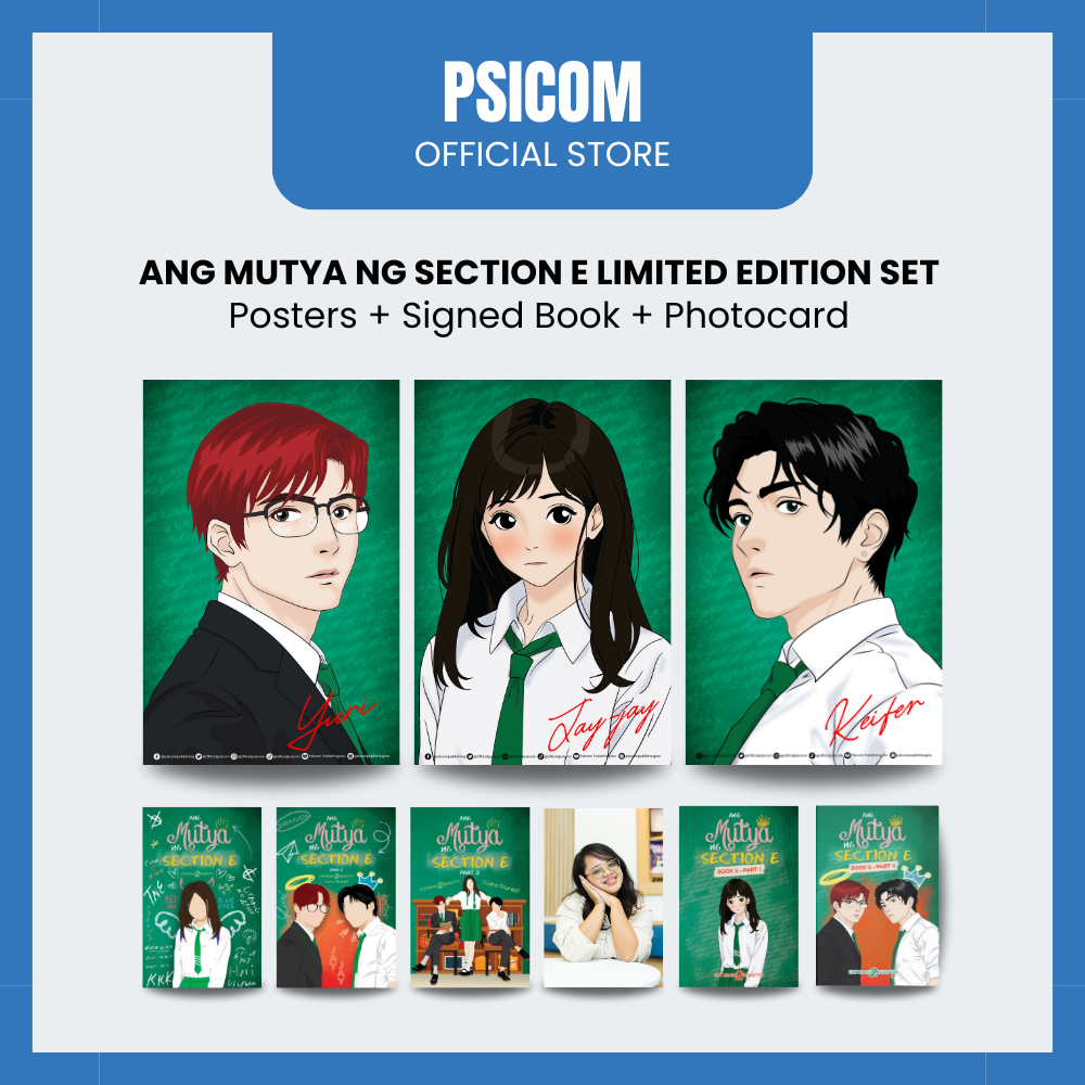 Psicom - [LIMITED EDITION] Ang Mutya ng Section E Signed Book + Posters ...