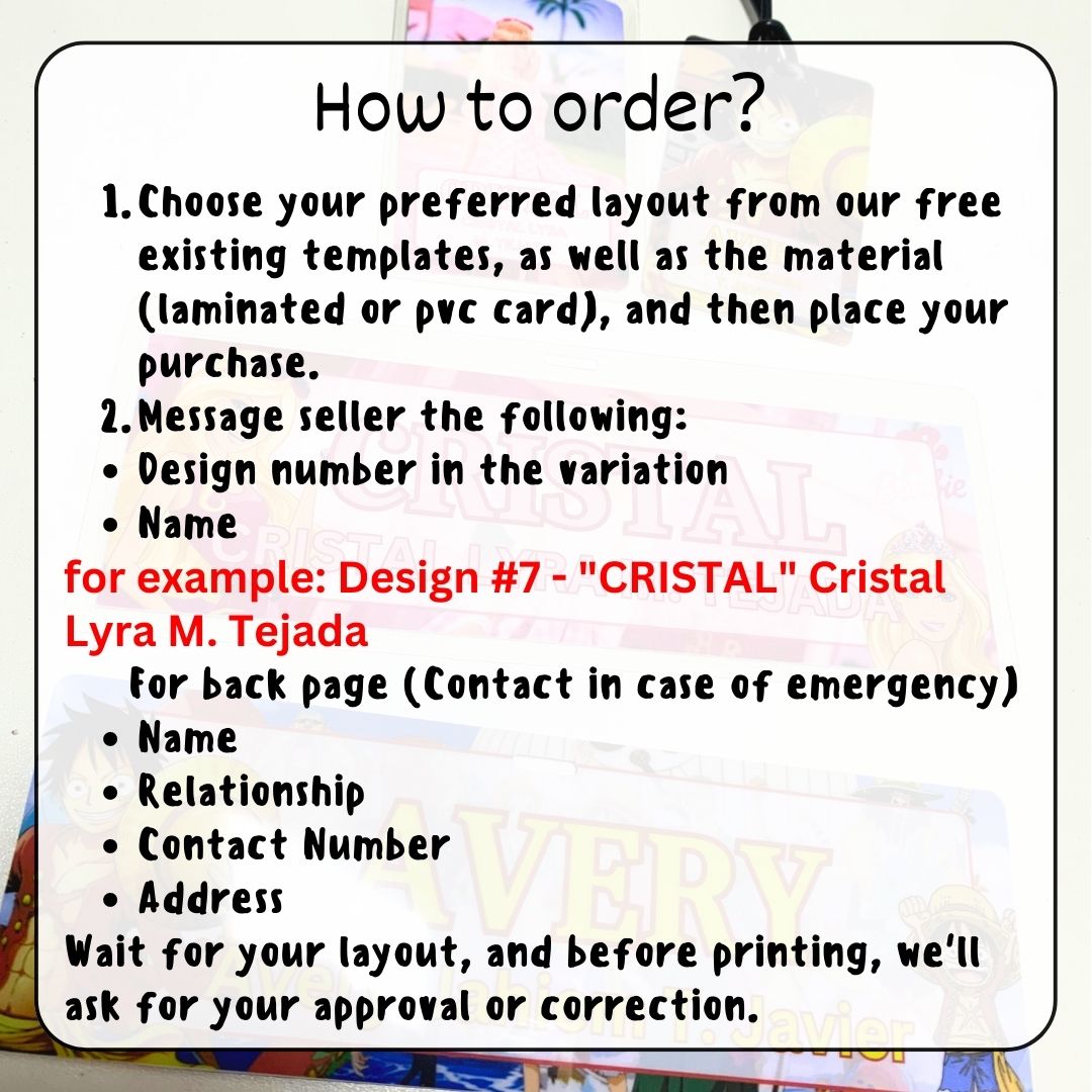 INKDROP CUSTOMIZED PVC NAMEPLATE & BAG TAG FOR STUDENTS – LAMINATED ...
