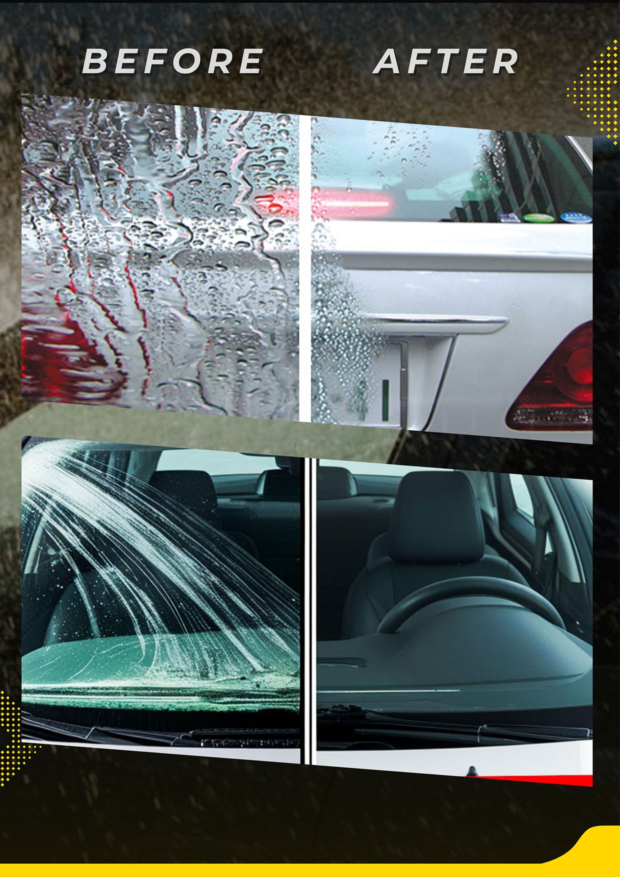 Acid Rain Remover 100ml Watermark Remover Car Cleaning Solution ...