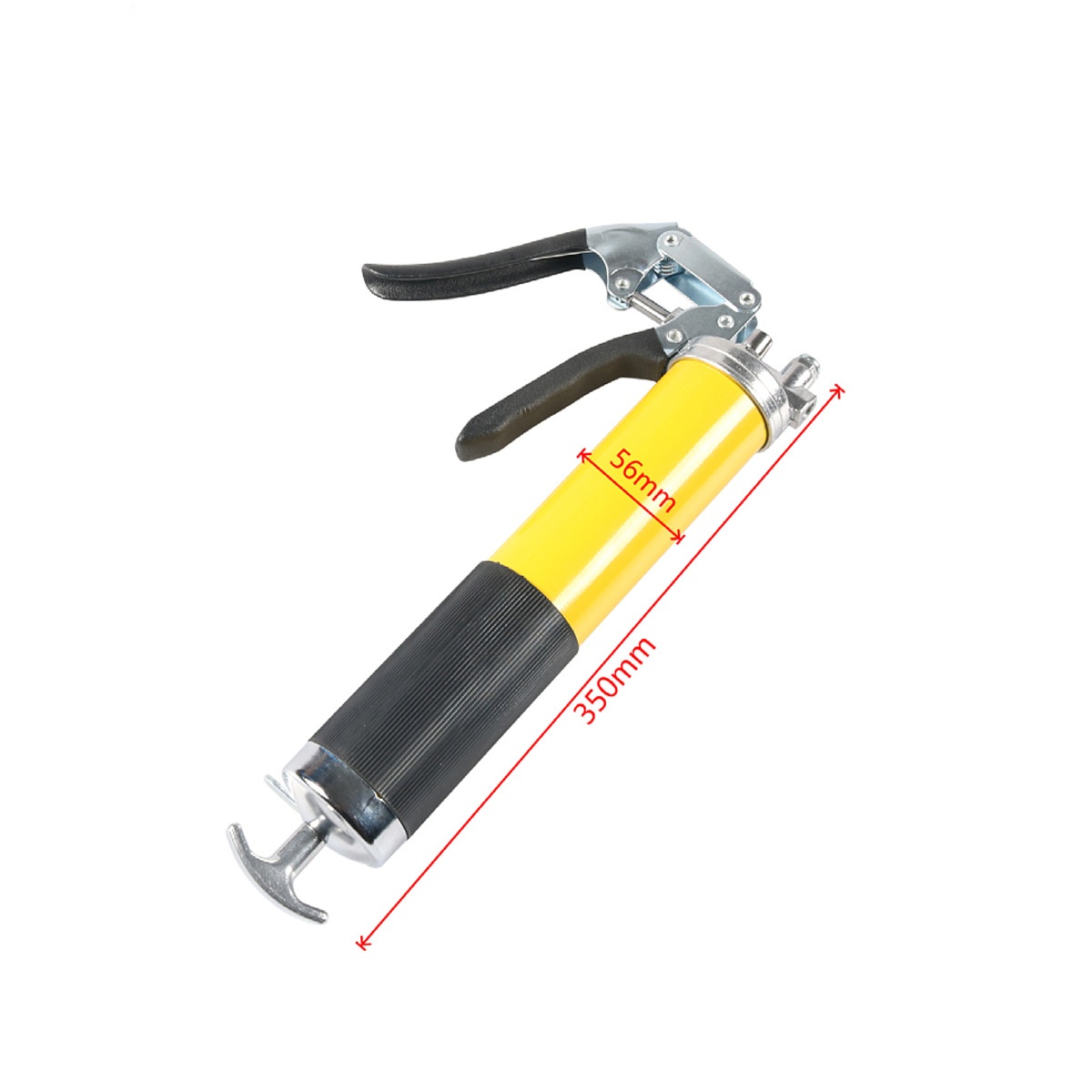 Grease Gun 7000psi 400cc with 4Tubes Nozzle&Locking Grease Coupler ...