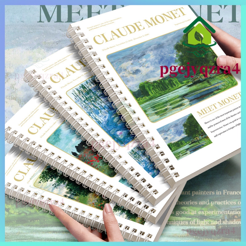 A5 Spiral Spring Notebook 60 Sheets Aesthetic Notebook Line Writing ...