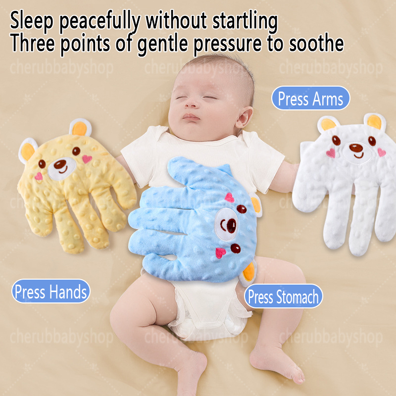 Baby Tapping Hand Pillow Anti-Startle Baby Patting Sleep Toy Baby ...