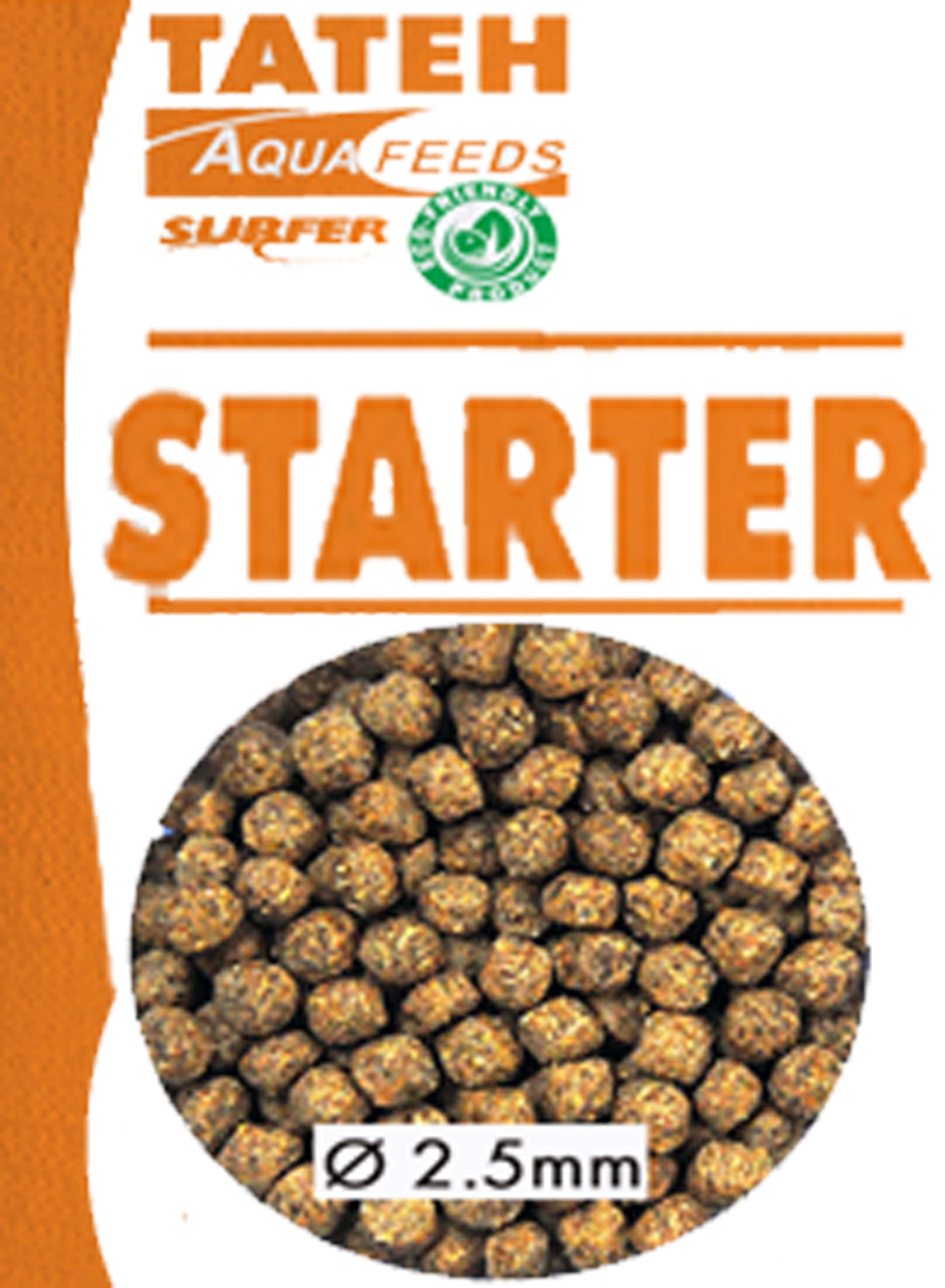 starter TATEH Aquafeeds 1KG Tilapia, Hito, Bangus, Koi Good for Any ...